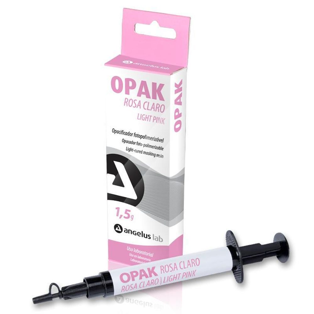 OPAK RESINA OPACADORA ROSA CLARO ANGELUS. Odontologia Grimberg Dentales ...