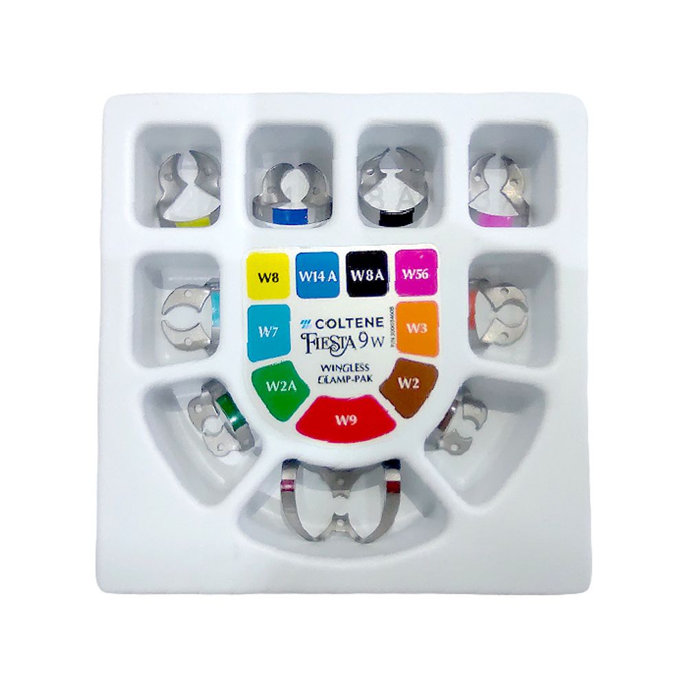 Clamps Hygenic Fiesta kit 9u. Coltene - grimbergdentales