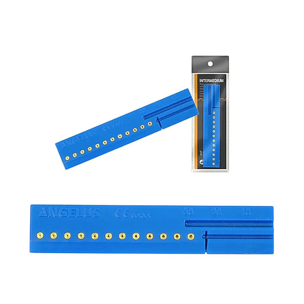 Intermedium. Regla Calibradora de Conos de Guta Percha. Angelus ...